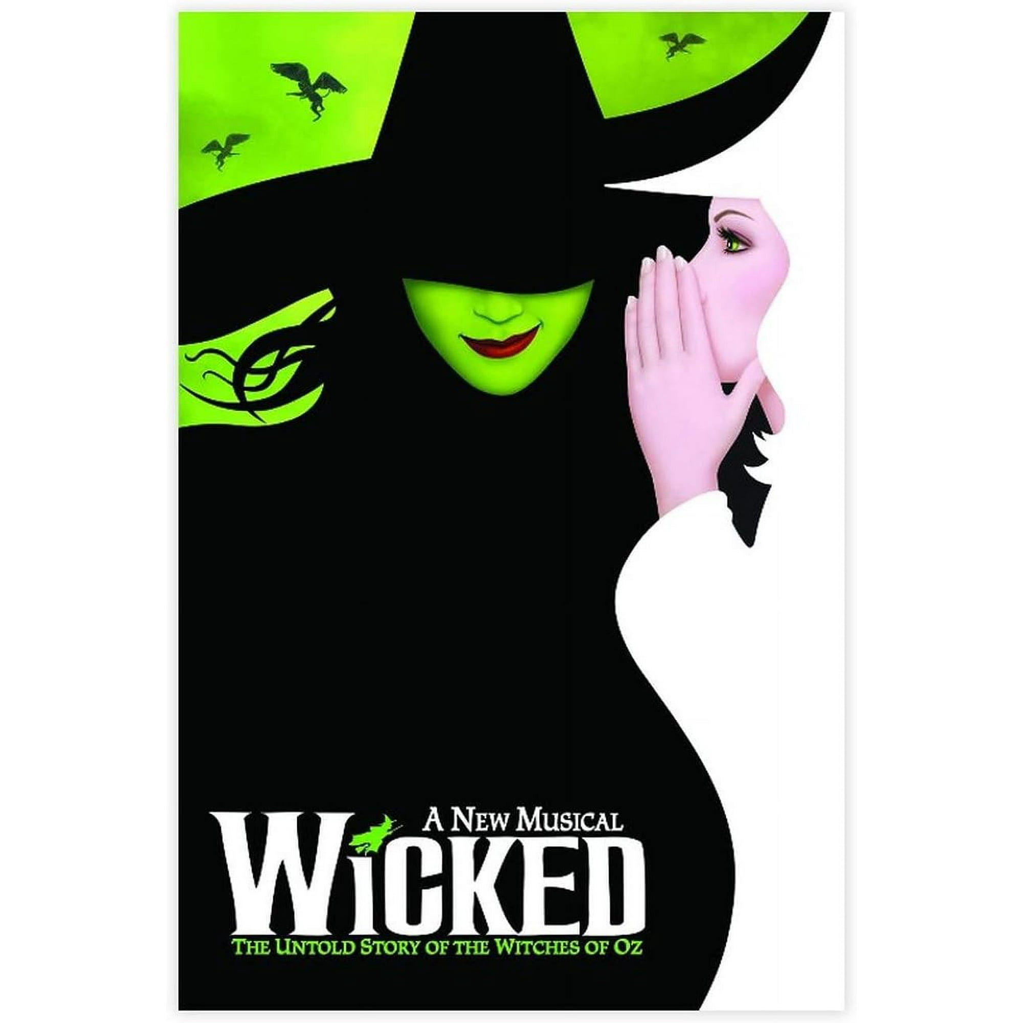 Click here for Pphaosho Broadway Musical Wicked Poster Frameless... prices