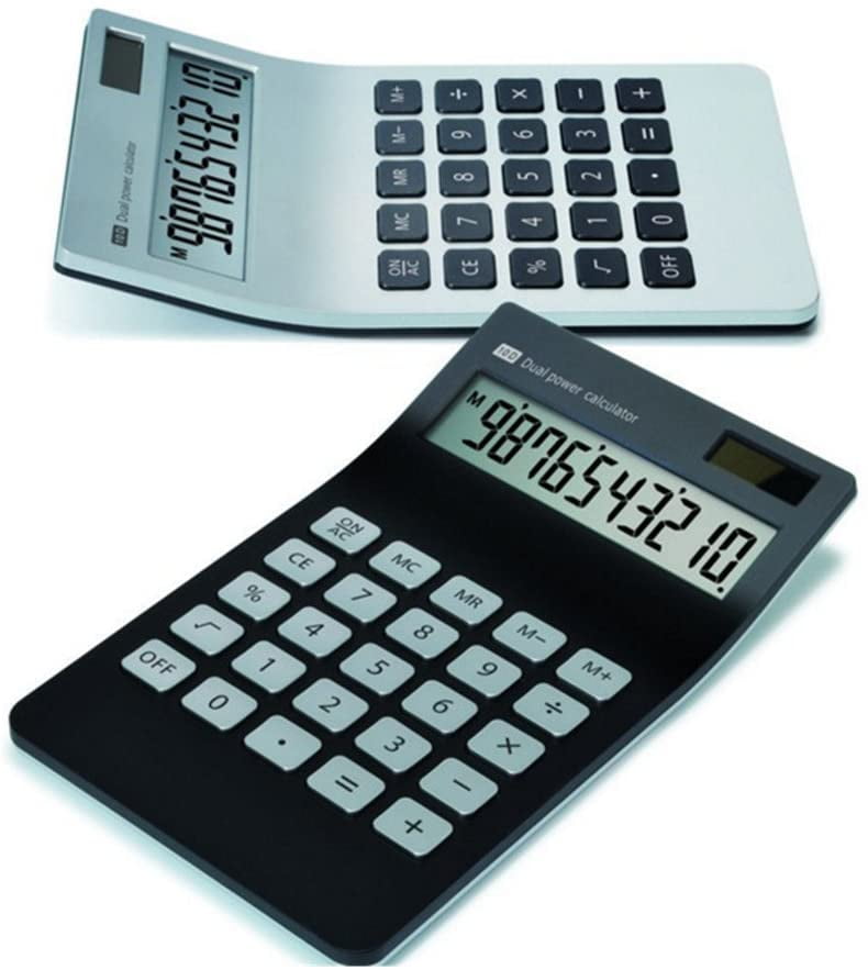 Buy Calculator, Slim Elegant Design, Office/Home Electronics, Dual ...