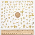 120Pcs 10 Style Alloy Cabochons Links Beads for DIY Epoxy Resin ...