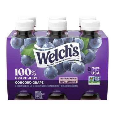 Welch's Vibrant Flavor Grape Juice Drink, Excellent Source of Vitamin C ...