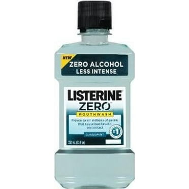 Listerine Sensitivity Alcohol-Free Mouthwash in Fresh Mint, 2 x 500 mL ...