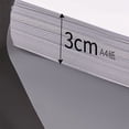 A4 Plastic Document Sleeves Waterproof Design Secure Snap Closure ...