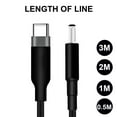 Laptop Charging Cable USB C to 5.5x2.1mm Connection Extension Cord ...