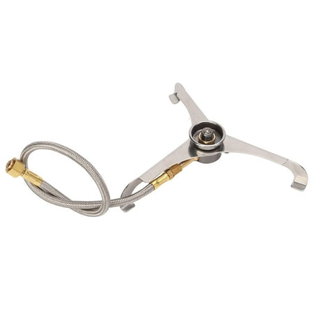 Camping Stove Adapter, Stable Outdoor Tripod Gas Stove Connector For ...