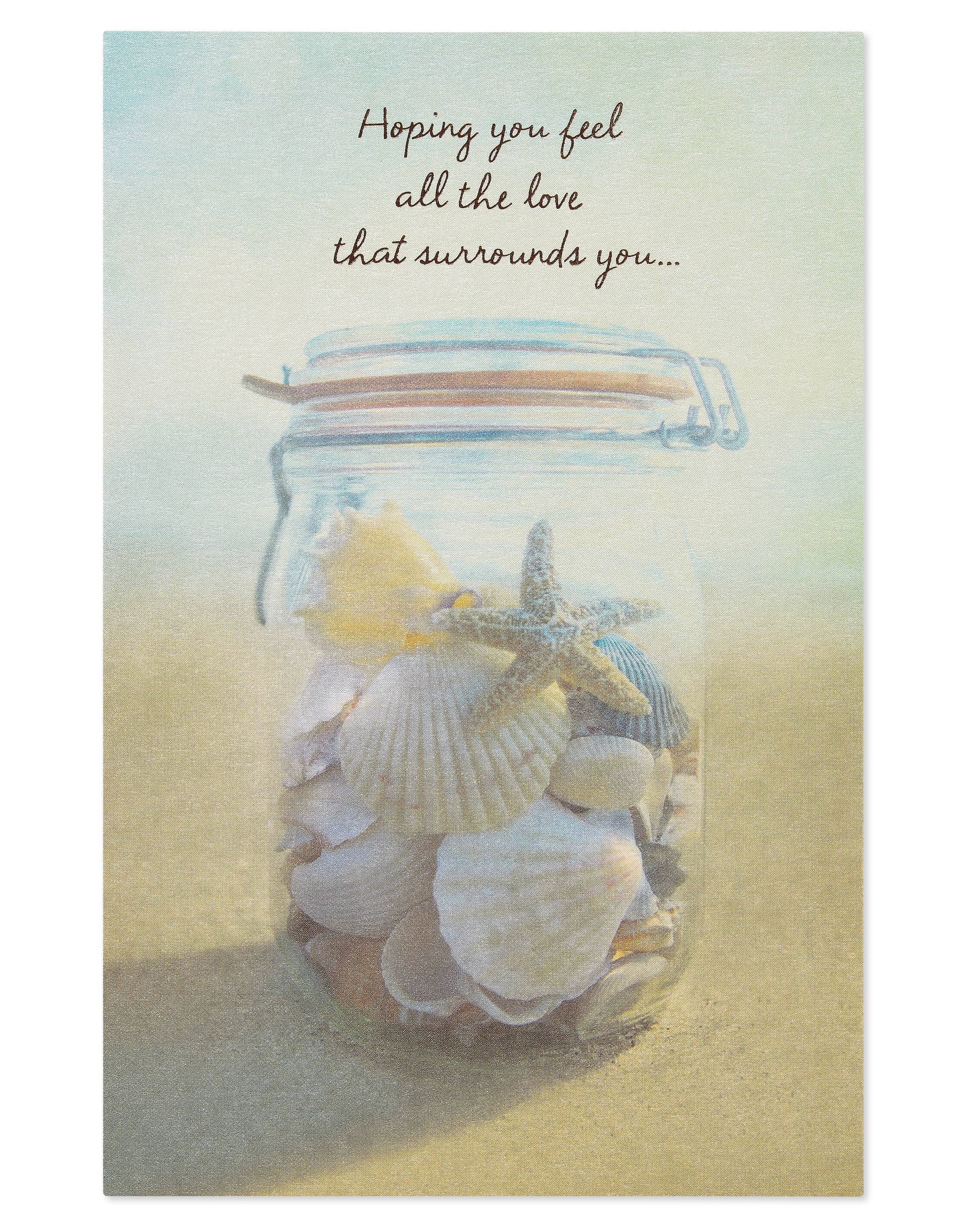 American Greetings Seashells Sympathy Card With Foil Walmart american-greetings-seashells-sympathy-card-with-foil-walmart