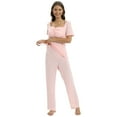 Wbq Womens Maternity Breastfeeding Pajamas Set Zipper Nursing