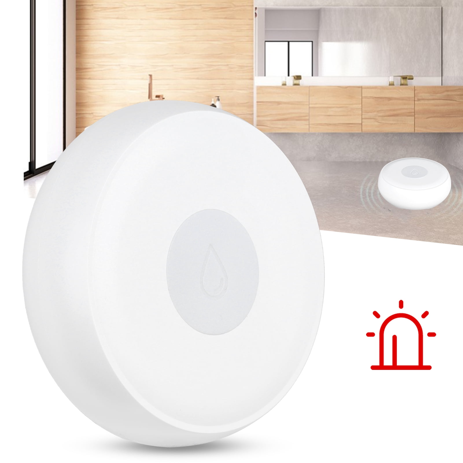 Ficarrico Wireless Smart Water Leak Sensor High Sensitivity 2.4GHz ...