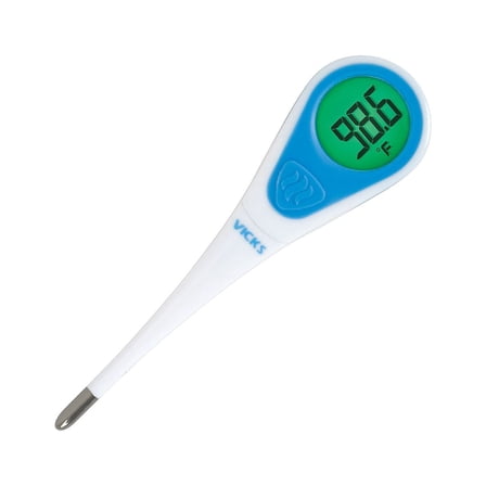 Vicks ComfortFlex Thermometer with Fever InSight, V966 HSA/FSA Eligible ...