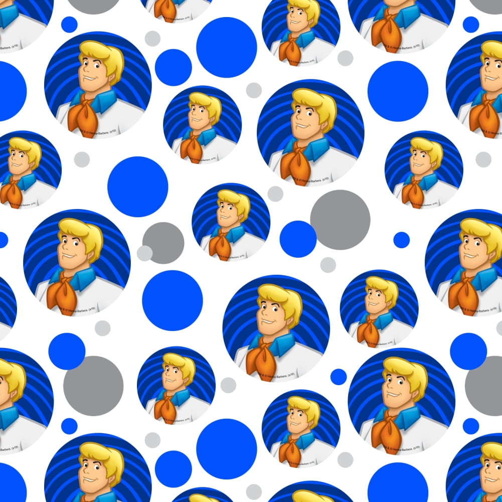 Scooby-Doo Fred Character Premium Gift Wrap Wrapping Paper Roll ...