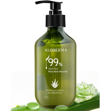 Aloderma Pure Organic Aloe Vera Hydrating Toner for Face Made with 99.8 ...