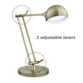 Ott-Lite Refine LED Antique Brass Desk Lamp - Walmart.com
