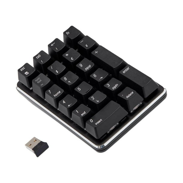 Mini Smart 2.4G 21 Keys Numpad numpad mechanical Gaming Keyboard for ...