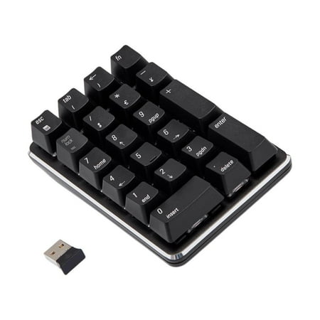 Mini Smart 2.4G 21 Keys numberpad laptop Numpad Gaming Keyboard for ...