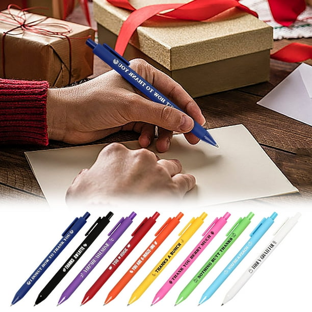 Cameland Functional Homewares Gel Pen Set 10 Piecs Thank You Pen ...
