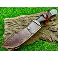 Handmade Damascus Steel 13 Inches Bowie Knife - Solid Perfect Grip ...