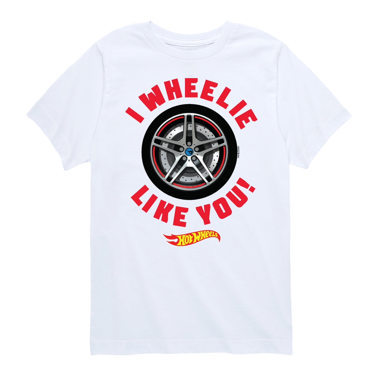 Hot Wheels - Valentine's I Wheelie Like You - Toddler And Youth Short ...