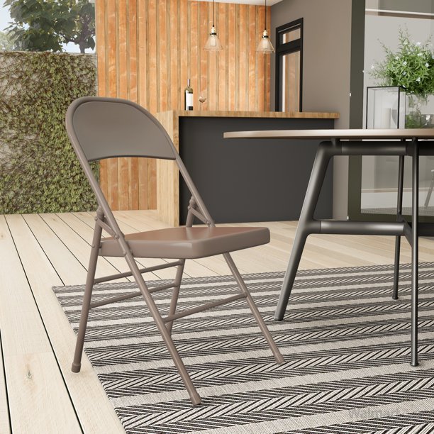 Flash Furniture 4 Pack HERCULES Series Triple Braced & Double Hinged ...