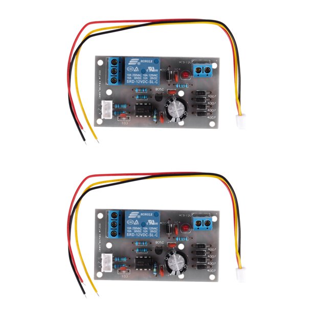 2X DC 12V Liquid Level Controller Sensor Module for Water Tower Level Detection Irrigation ...