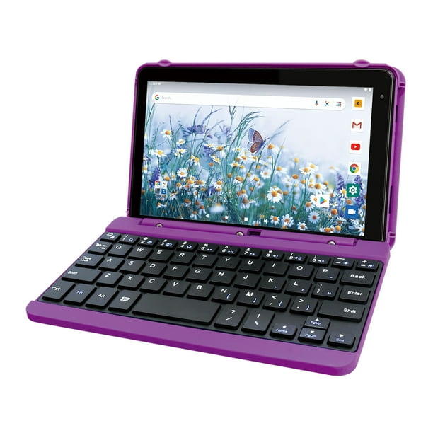 RCA Voyager Pro+ 7" Touchscreen Android 10 Go Tablet with Keyboard Case ...