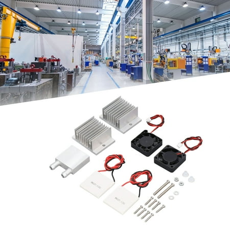 Semiconductor Cooler, DIY Thermoelectric Refrigeration Cooling System ...