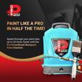 Pro PowerBrush Painters Backpack 20 Liter Electric Paint Machine with ...