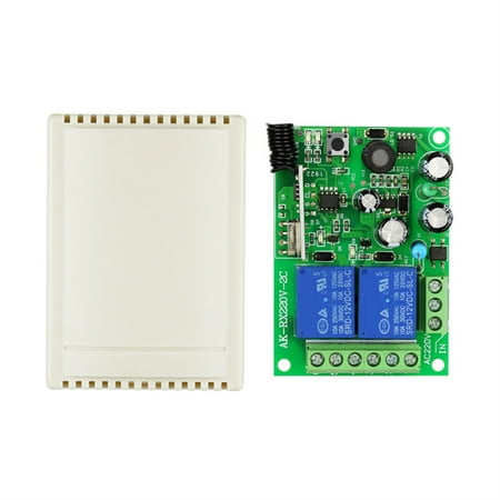 tredstone Relay Remote Switch Module Receiver with Remote Controller ...