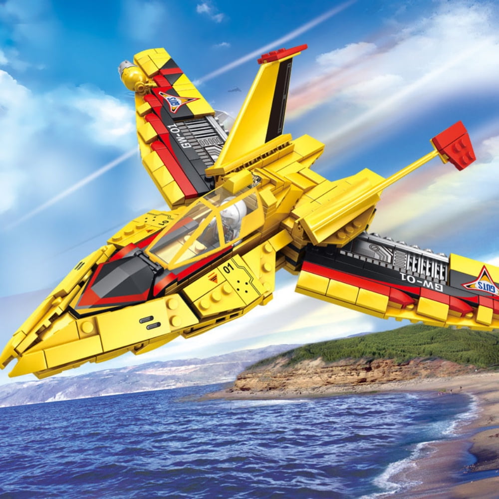 492pcs Heroes Ultraman Tiga Building Block Guts Wing Victory Flying ...