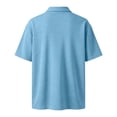 BRANROY 2-Piece Set Men's Waffle Short Sleeve Golf Breathable Sports ...