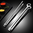 Ludlz Food Tong Stainless Steel Food Clamp Multifunctional Easy to ...