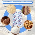 50 Packs 500CC Oxygen Absorbers Food Grade for Long Term Storage Mylar ...