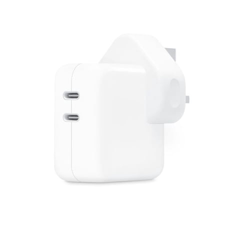 Apple 35W Dual USB-C Port Power Adapter - Power adapter - 35 Watt ...