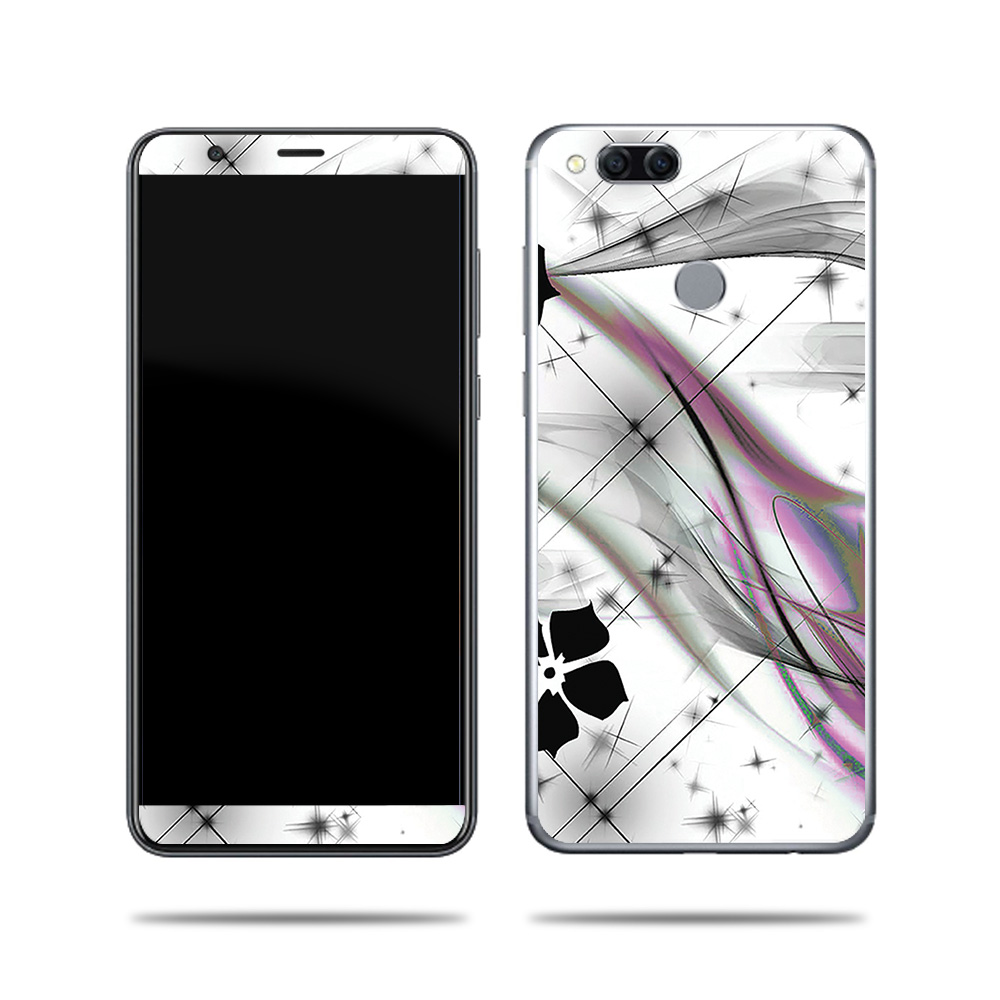 Skin Decal Wrap Compatible With Huawei Mate SE 9 Sticker Design Gray ...