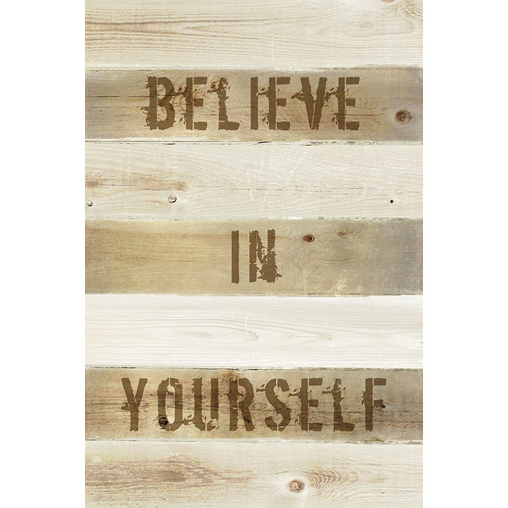 Believe In Yourself, motivational poster - Walmart.com - Walmart.com