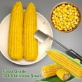 Corn Peeler for Removing Kernels from Cob Fast & Safe Stainless Steel ...