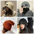 Agiufgs Knit Beanie One, Warm Winter with Solid Color Design, for Cold ...