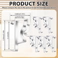 Hearthoom Valance Clips Hidden Retainer Holder Plastic Replacement ...