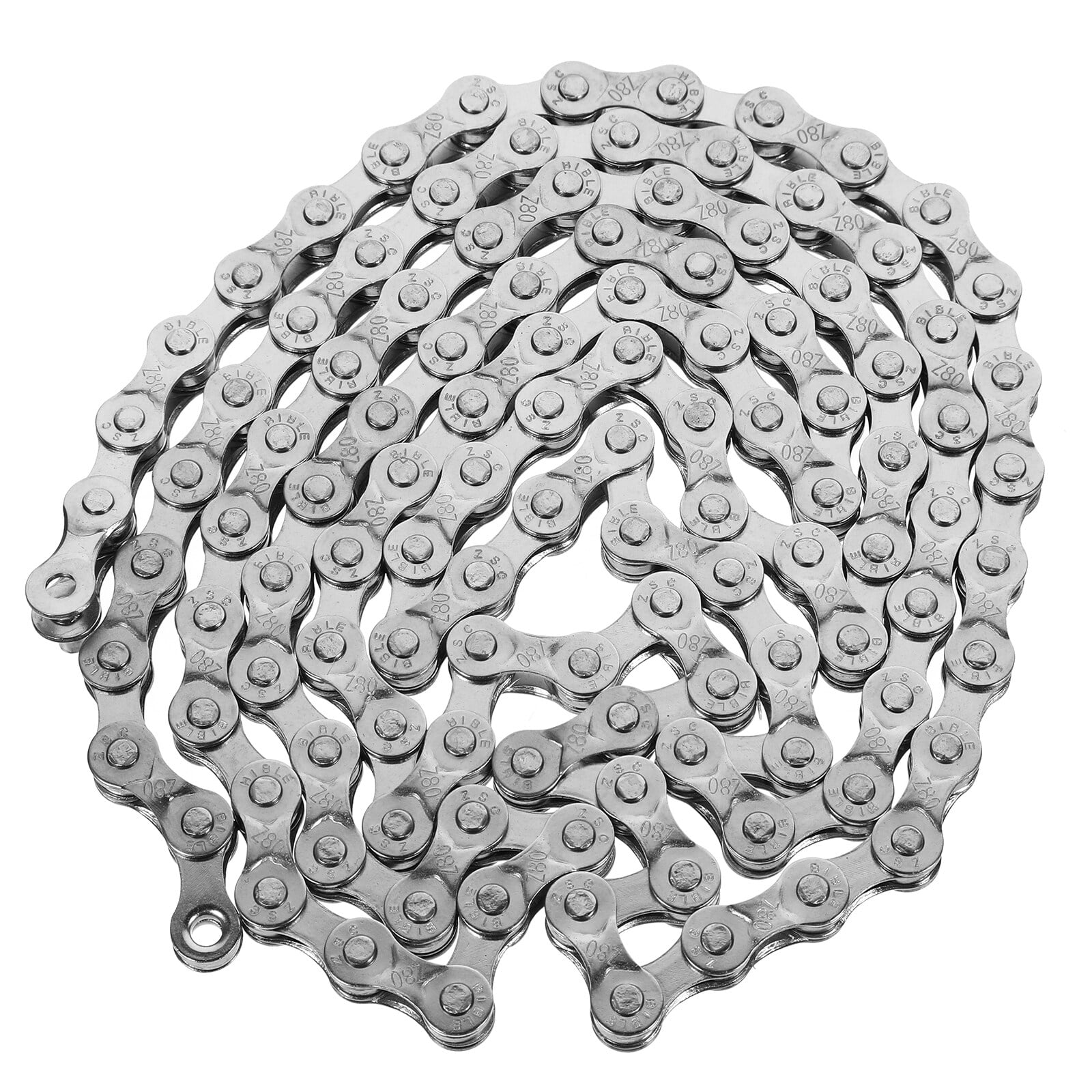 Click here for Deepcraff 1set Silver Bike Chain 140x0.7x0.5in For... prices