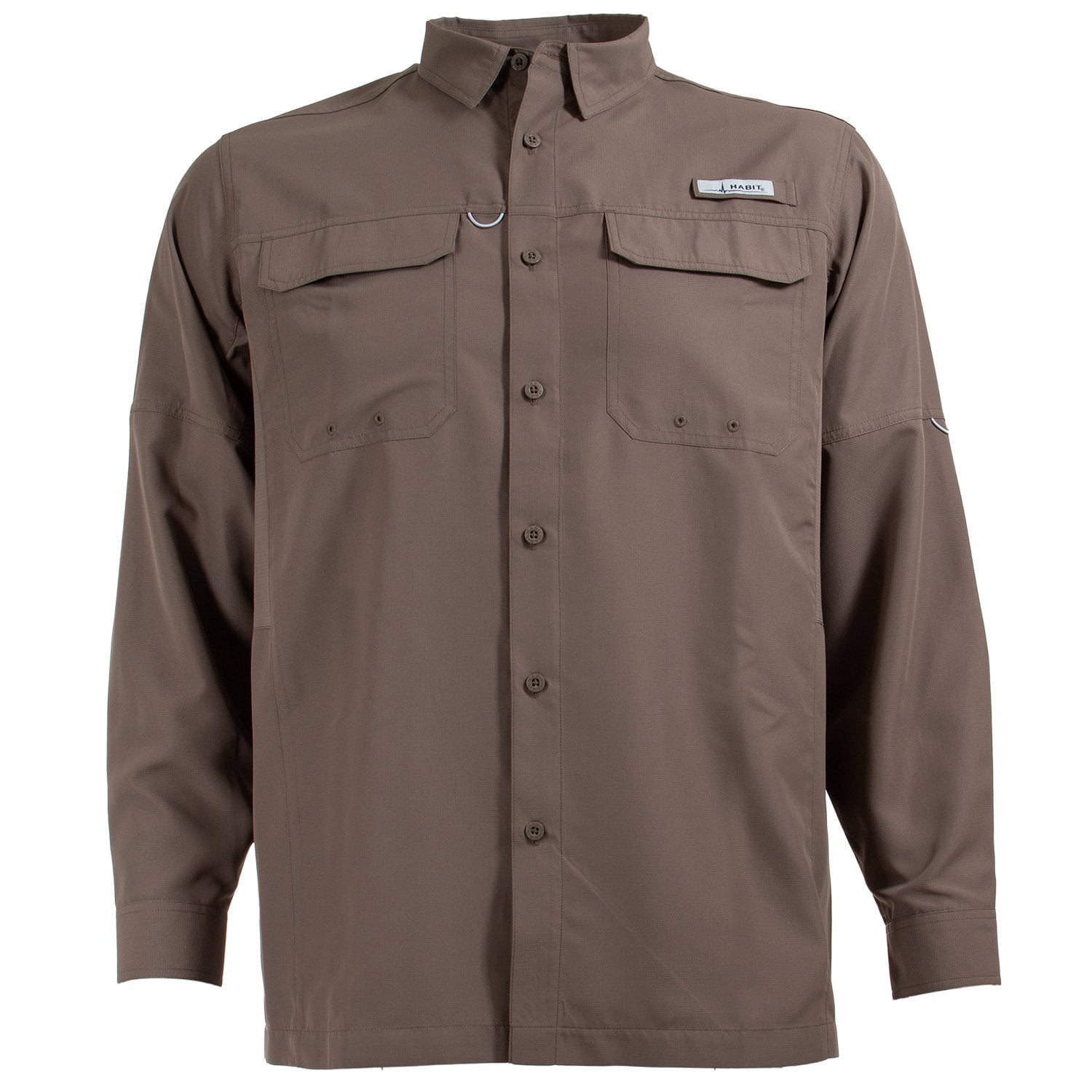 Habit Men's UPF 40+ UV Protection Long-Sleeve Fishing Shirt - Samsclub.com