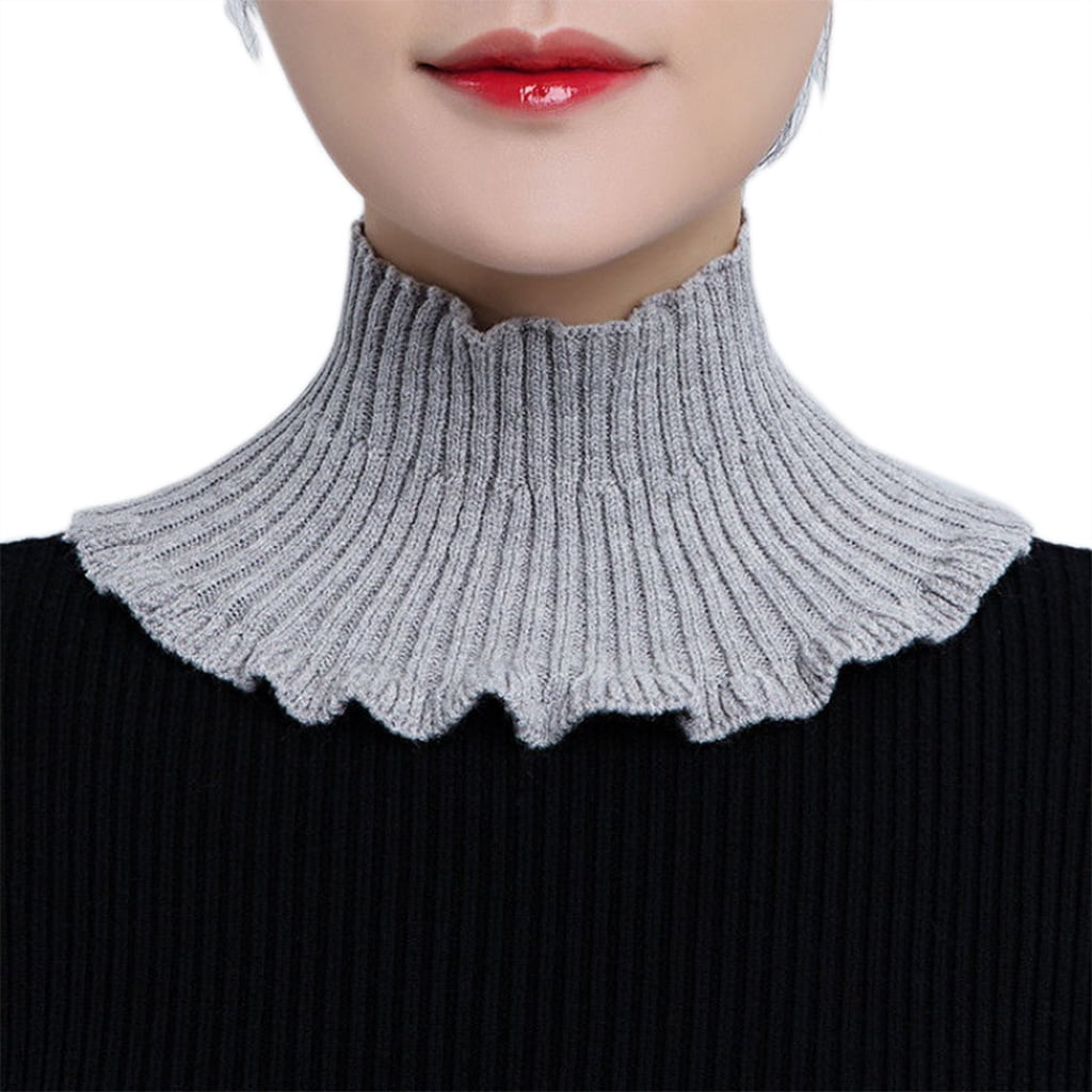 HGYCPP Fake Turtleneck Dickey Detachable Neckwarmer Half Top Mock ...
