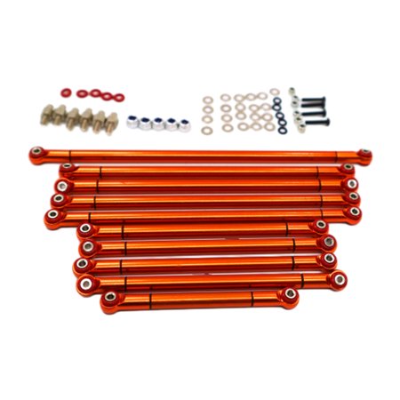 Wweixi Metal Steering Pull Rod Linkage Set For 1/12 ECX RGT 136100 Hop ...