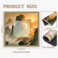 Chinoiserie Mountain Landscape Mahjong Mat for Table 31.5x31.5 in ...