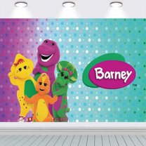Barney and Friends Backdrop Banner Party Supplies Background for ...