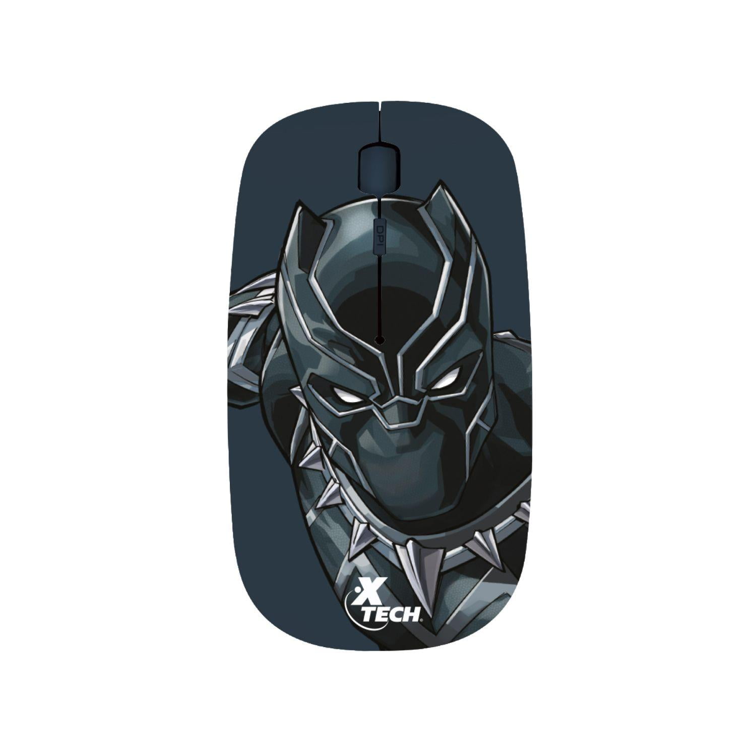 Mouse inalámbrico Xtech Edición Black Panter XTM-M340BP | Bodega ...