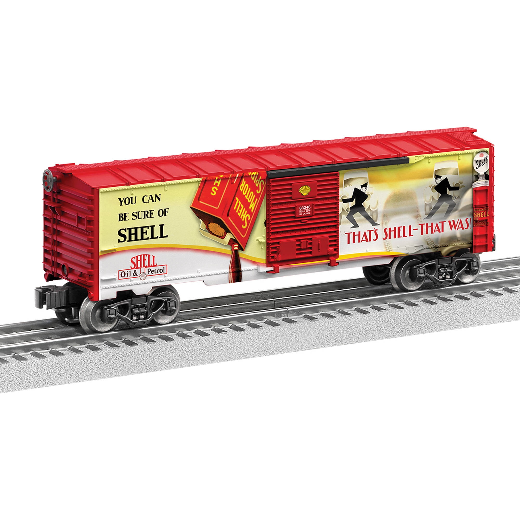 Lionel Shell Billboard Art O Gauge Model Train Boxcar - Walmart.com