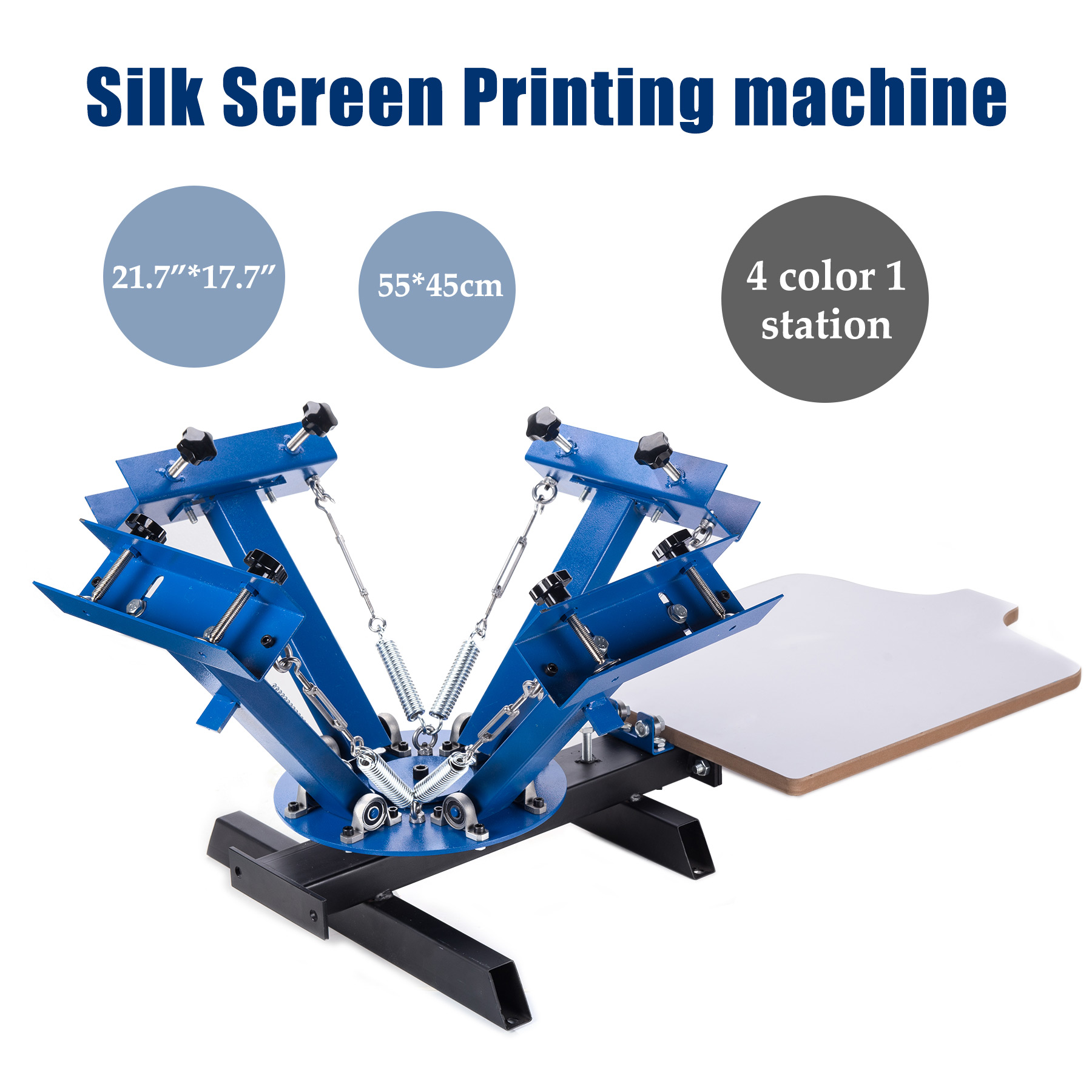 DIY T shit Printing 4 Color 1 Station Silk Screen Printing Machine Tool Parts Tools Anthropology DIY T shit Printing 4 Color 1 Station Silk Screen Printing Machine Tool Parts Tools Anthropology