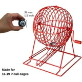 Mr. Chips 38mm Multi-Colored 6 Sided Bingo Balls - Ping Pong Style for ...