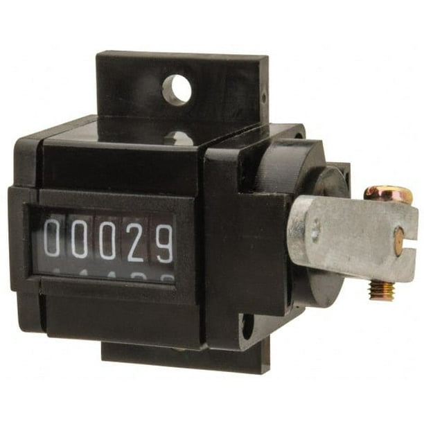 Value Collection 5 Digit Mechanical Display Stroke Counter Manual Reset ...
