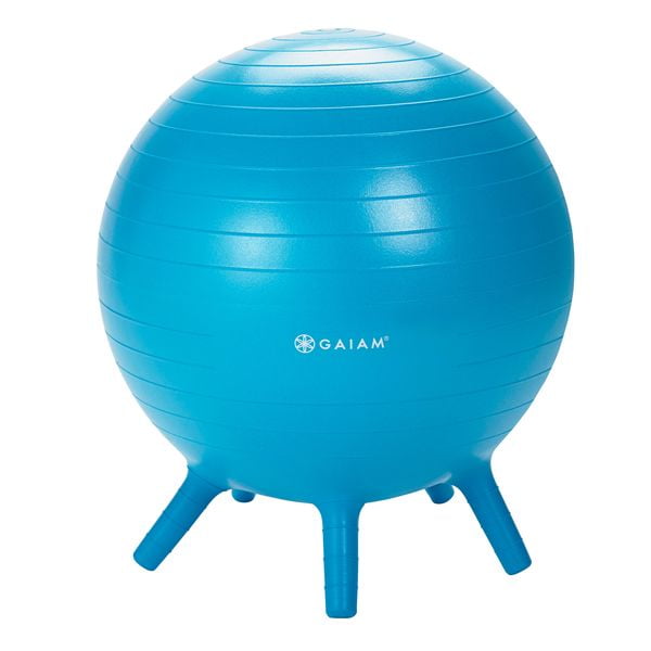 Gaiam Kids Stay-N-Play Balance Ball, Blue, 52cm - Walmart.com