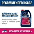 PEAK Antifreeze Coolant 50/50 Prediluted for Asian Vehicles Red/Pink 1 ...