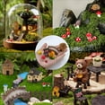 Magic Garden Miniature Fairy Garden Kit with 60 Pcs Mini Furniture and ...